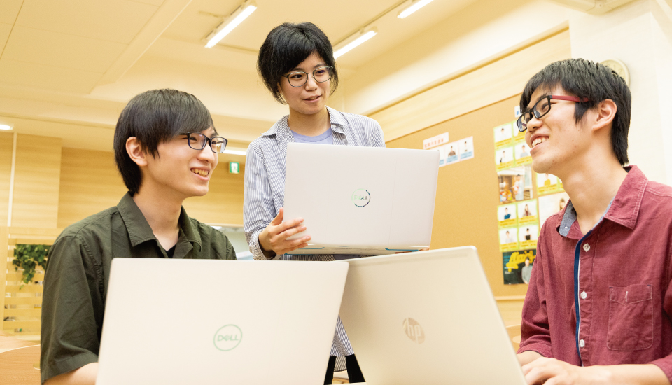 KOUDOの特長 - 新潟高度情報専門学校(KOUDO) | コンピュータ・情報・IT・ゲームのプロになる！